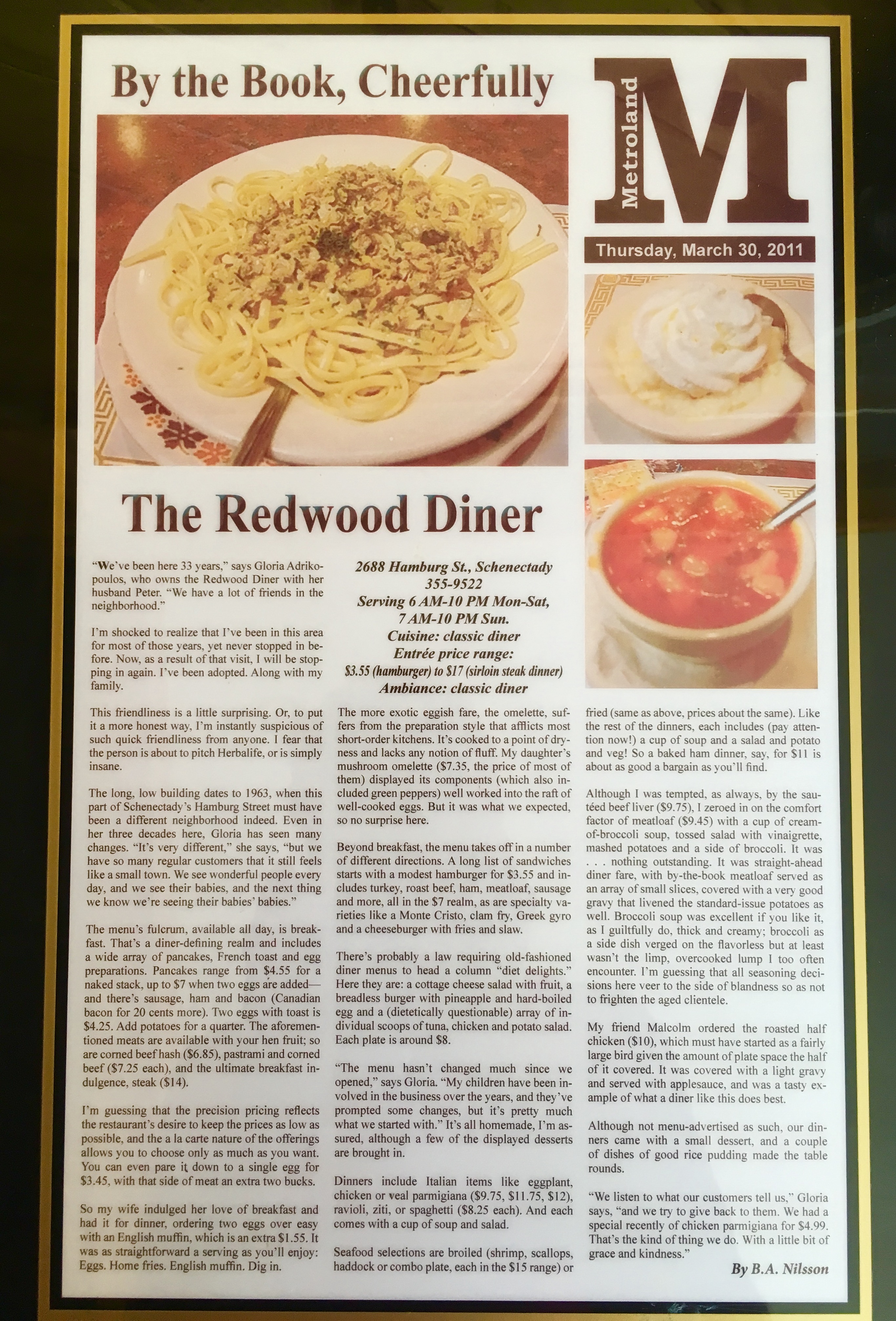 The Redwood Diner Photo Gallery: Restaurant & Menu Photos